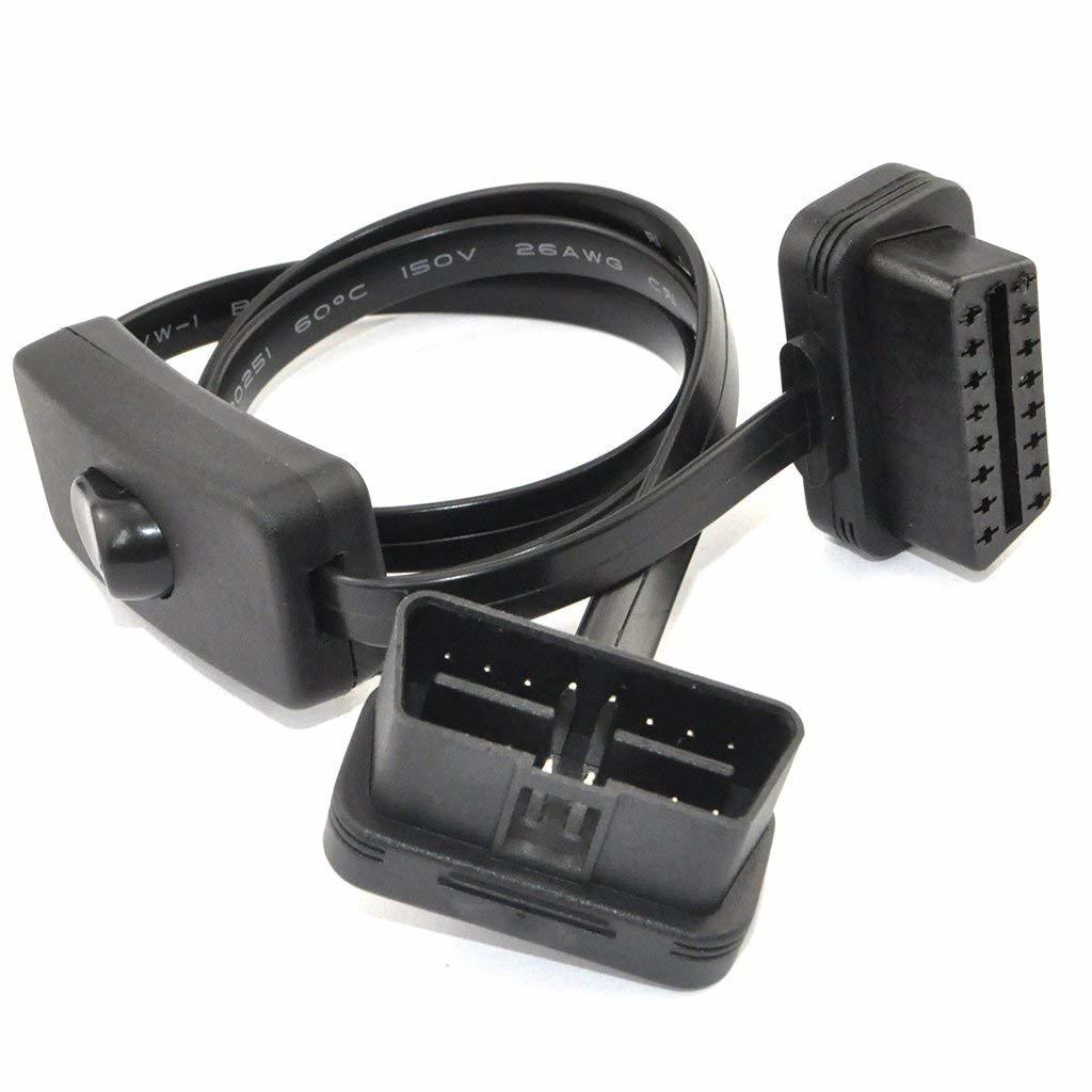 OBDII Cable Cord with On/Off Power