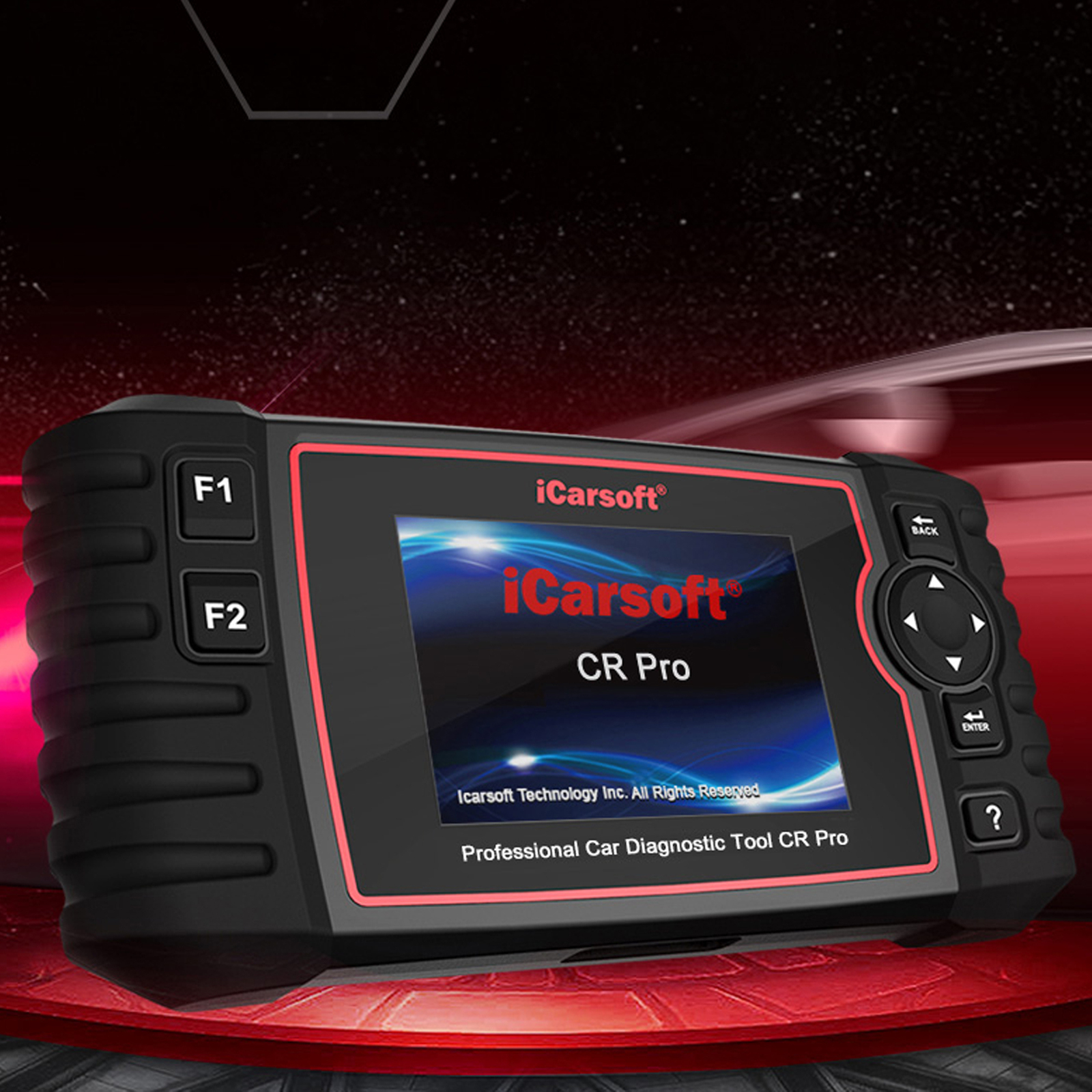 iCarsoft CR Pro Multi System Scan Tool + Functions Throttle, SAS, EPB ...