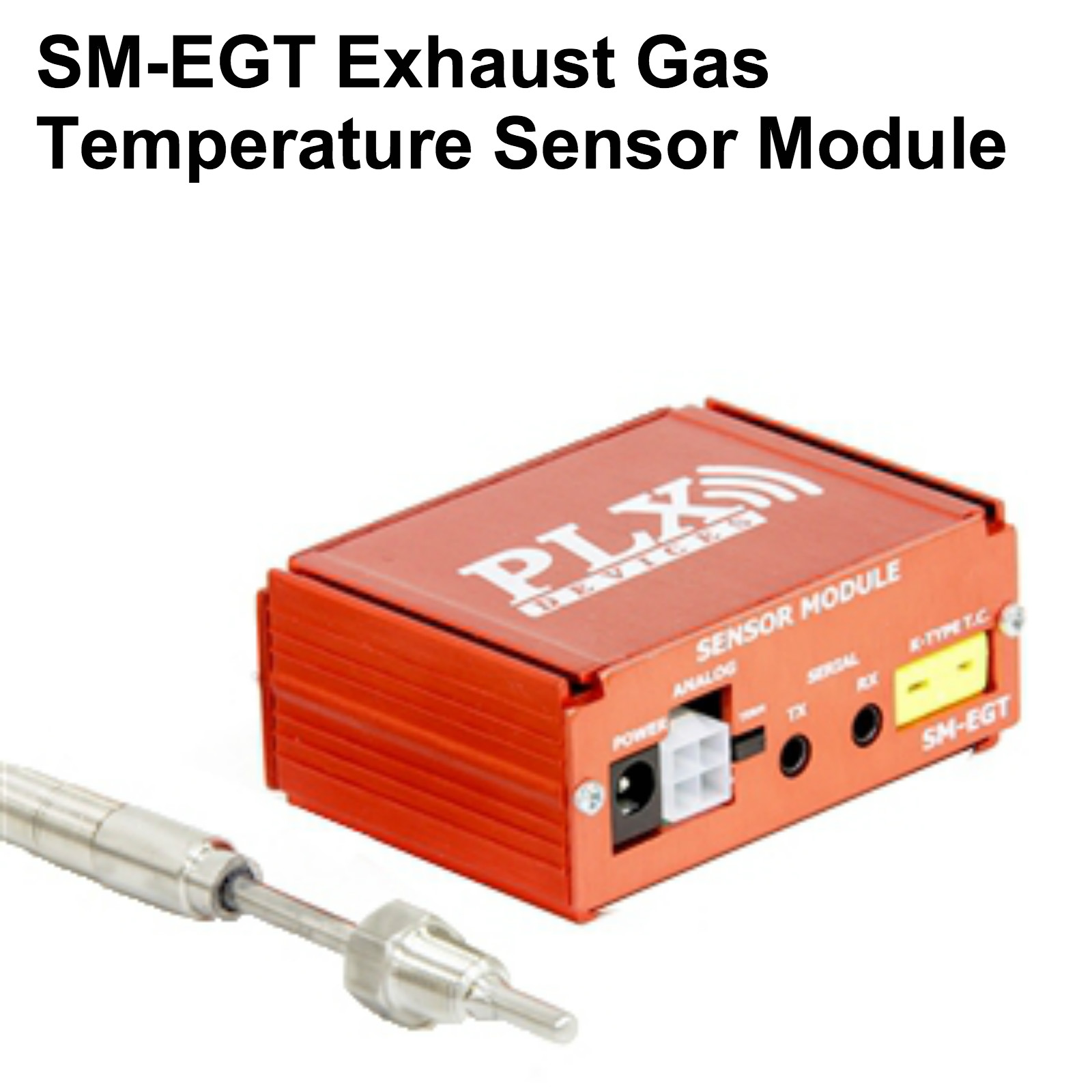 PLX SM EGT Auto Exhaust Gas Temperature Sensor Module